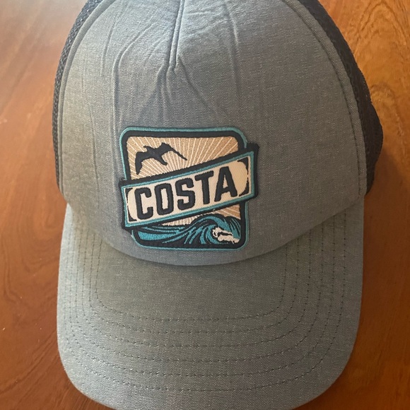 Costa | Accessories | Costa Del Mar Mesh Snap Back Trucker Ball Cap ...